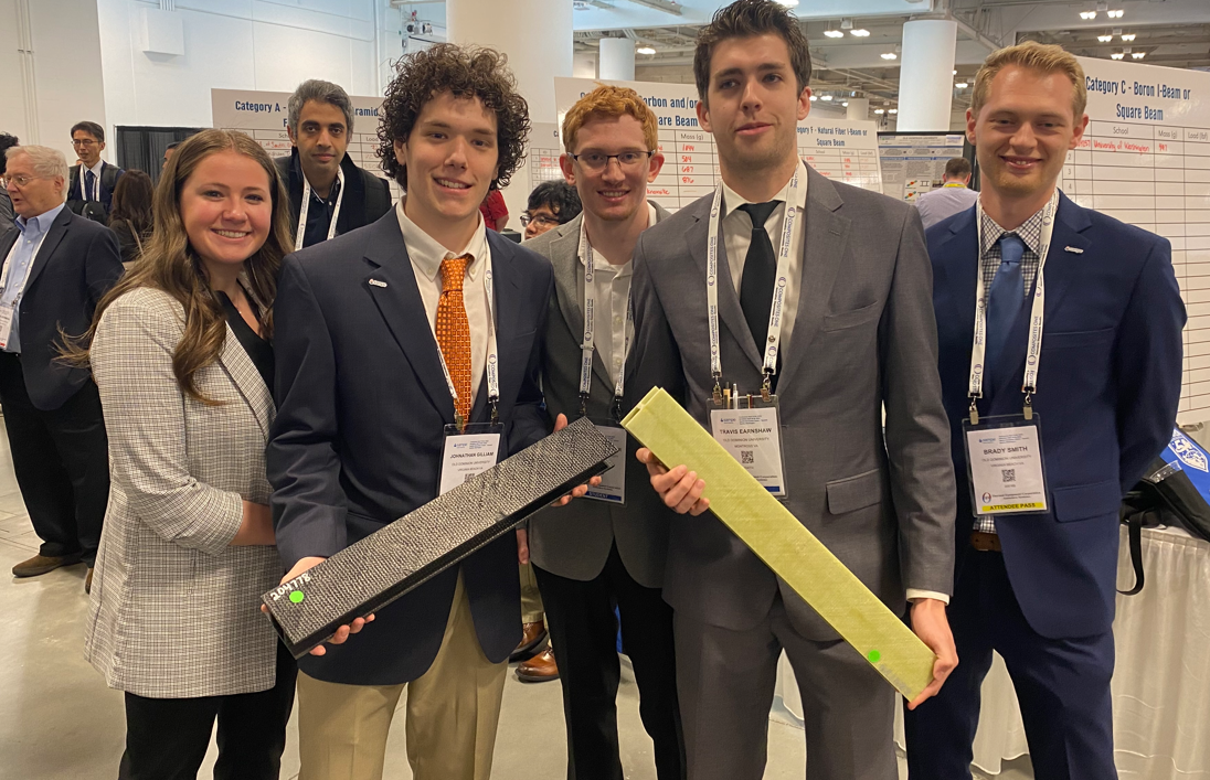 ODU Scores 2nd Place at SAMPE Bridge Completion | Composites Modeling ...